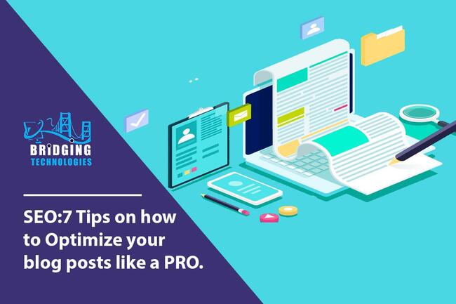 Search Engine Optimization: 7 Tips on how to Optimize Your Blog Posts ...